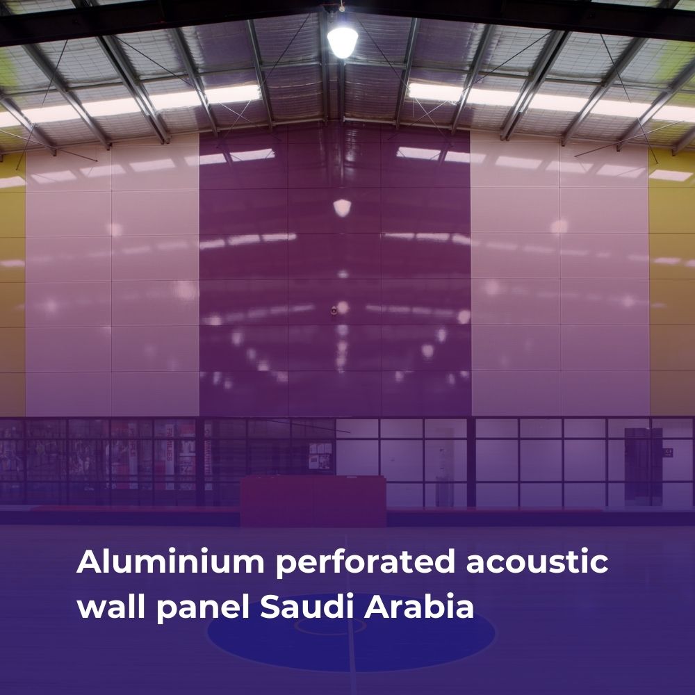 Aluminum perforated acoustic wall panel Saudi Arabia 2025